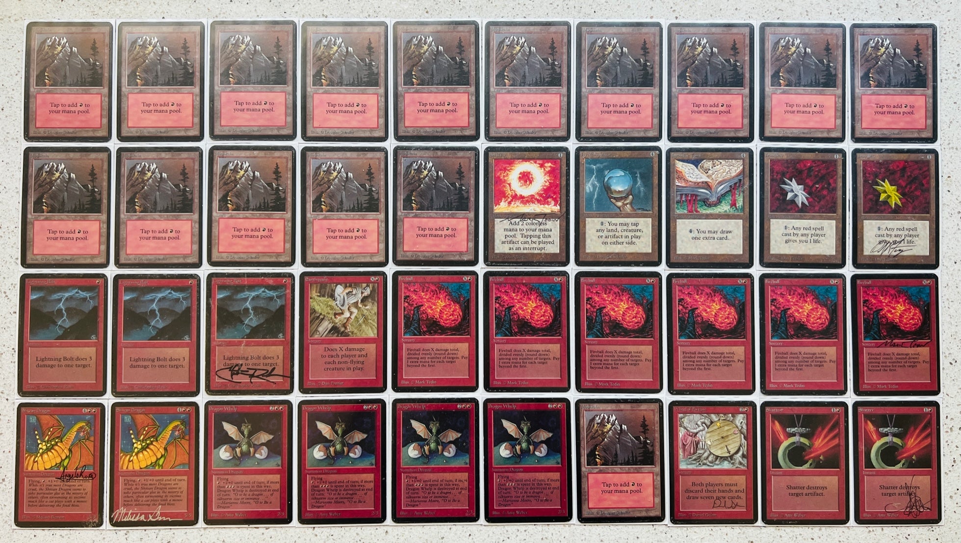 ALPHA 40 - RED (DRAGONS)