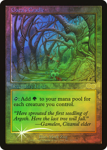 Gaea's Cradle Judge Foil (JDG)